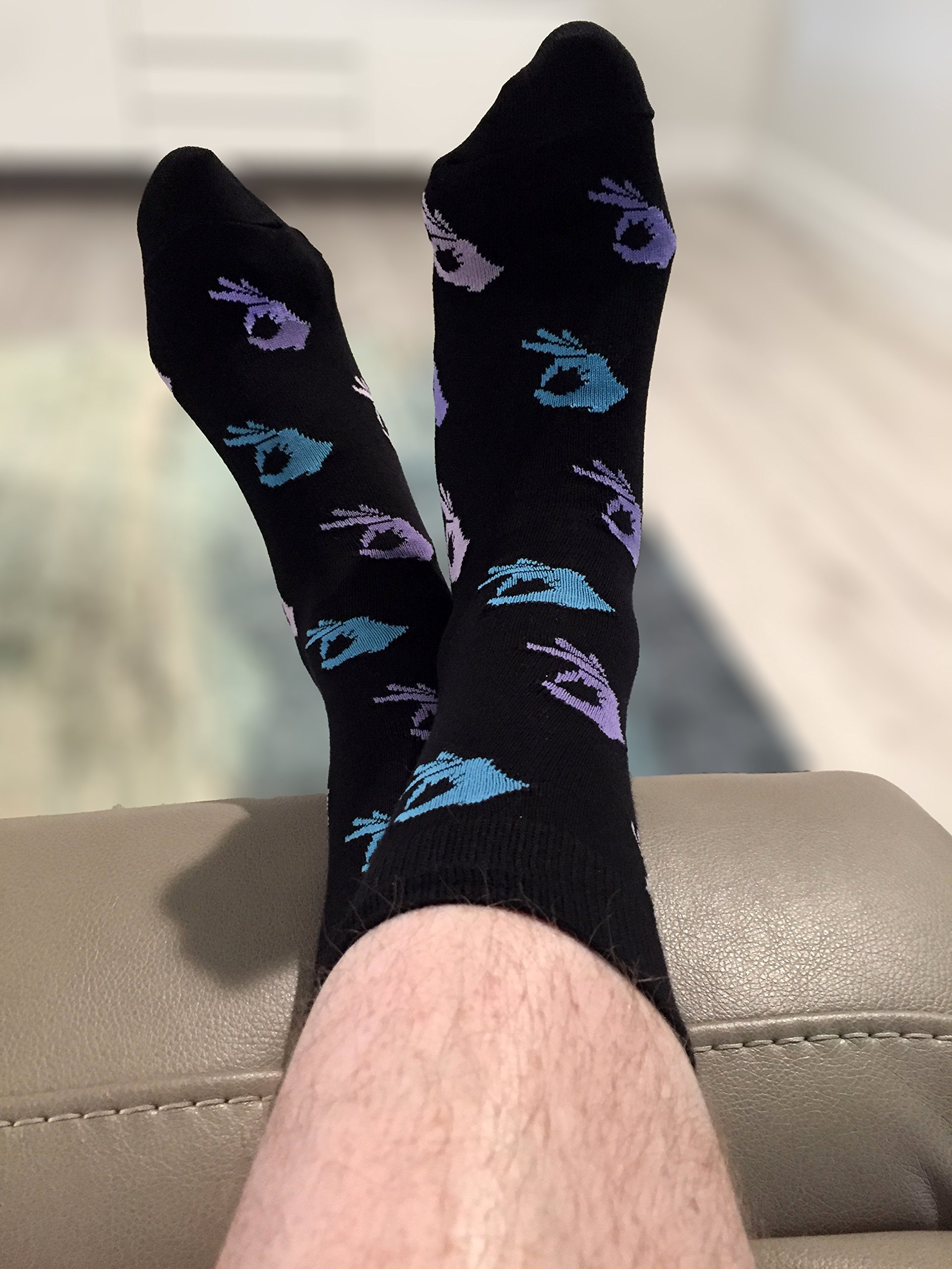 Balanced Co. Circle Game Meme Dress Socks Funny Socks Crazy Socks ...