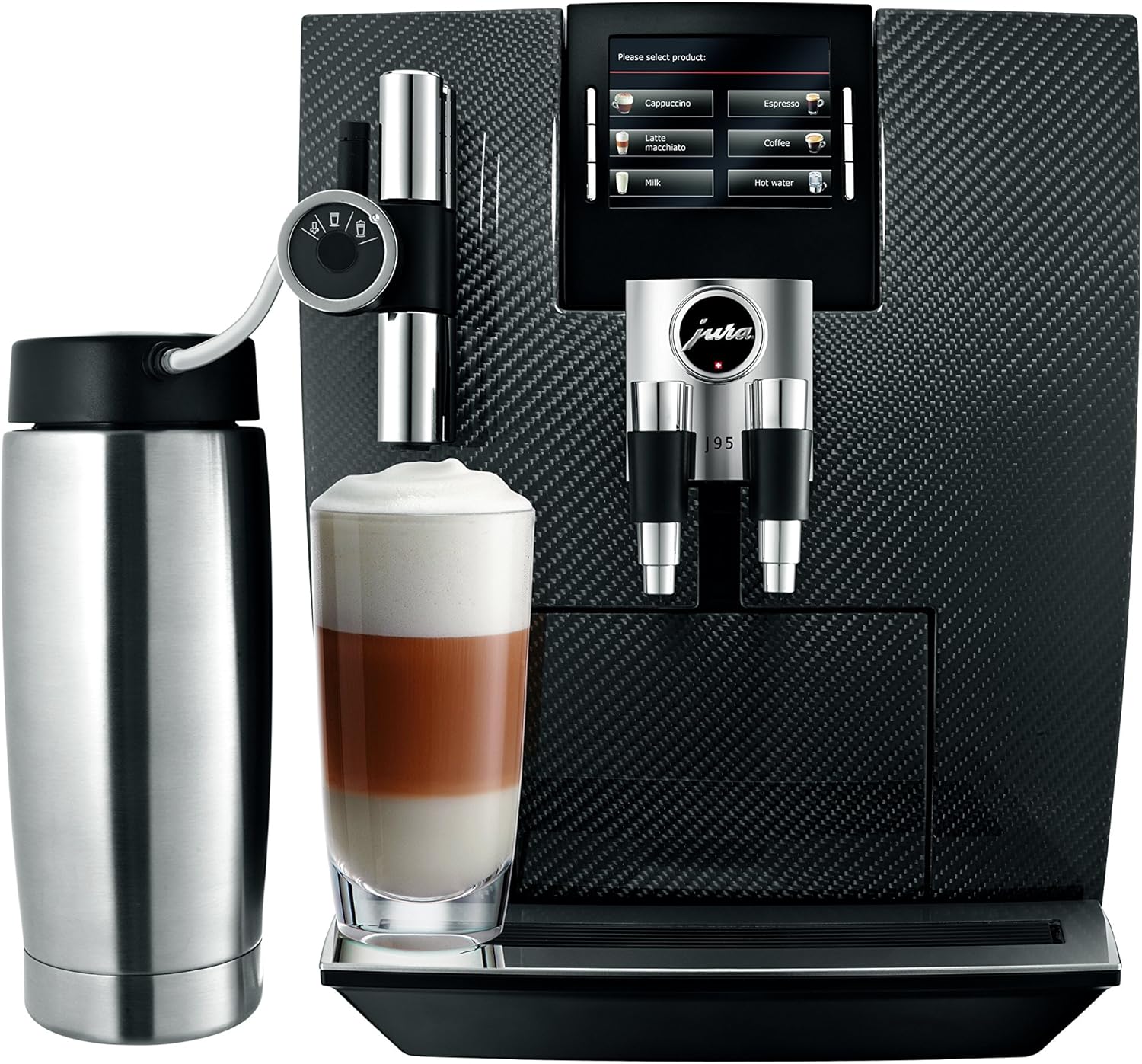 Jura J95 automático máquina de café, carbono: Amazon.com.mx: Hogar y Cocina
