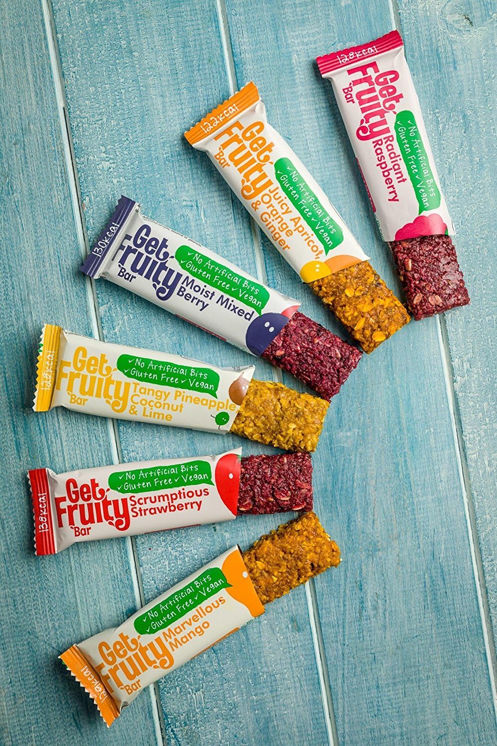 Get Fruity Mixed Flavour Bars 35g ( Pack of 25): Amazon.co.uk: Grocery