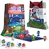 PJ Masks Night Time Micros Mystery HQ Box Set, Collectible Hidden Mini ...