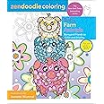 Amazon.com: Zendoodle Coloring: Baby Zoo Animals: Cute, Exotic Friends ...