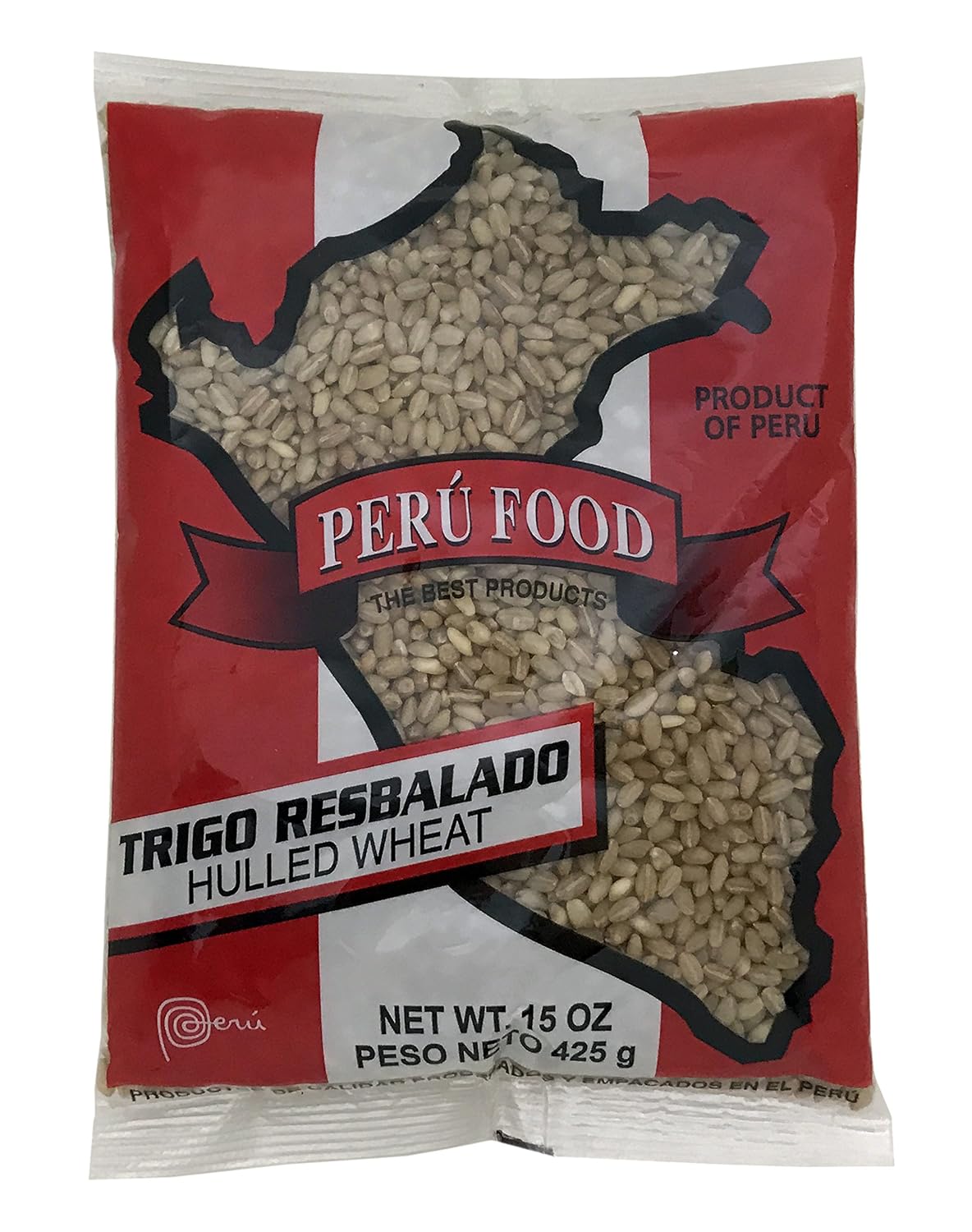 Amazon.com : Peru Food Trigo Resbalado Hulled Wheat 15 Oz. : Grains ...