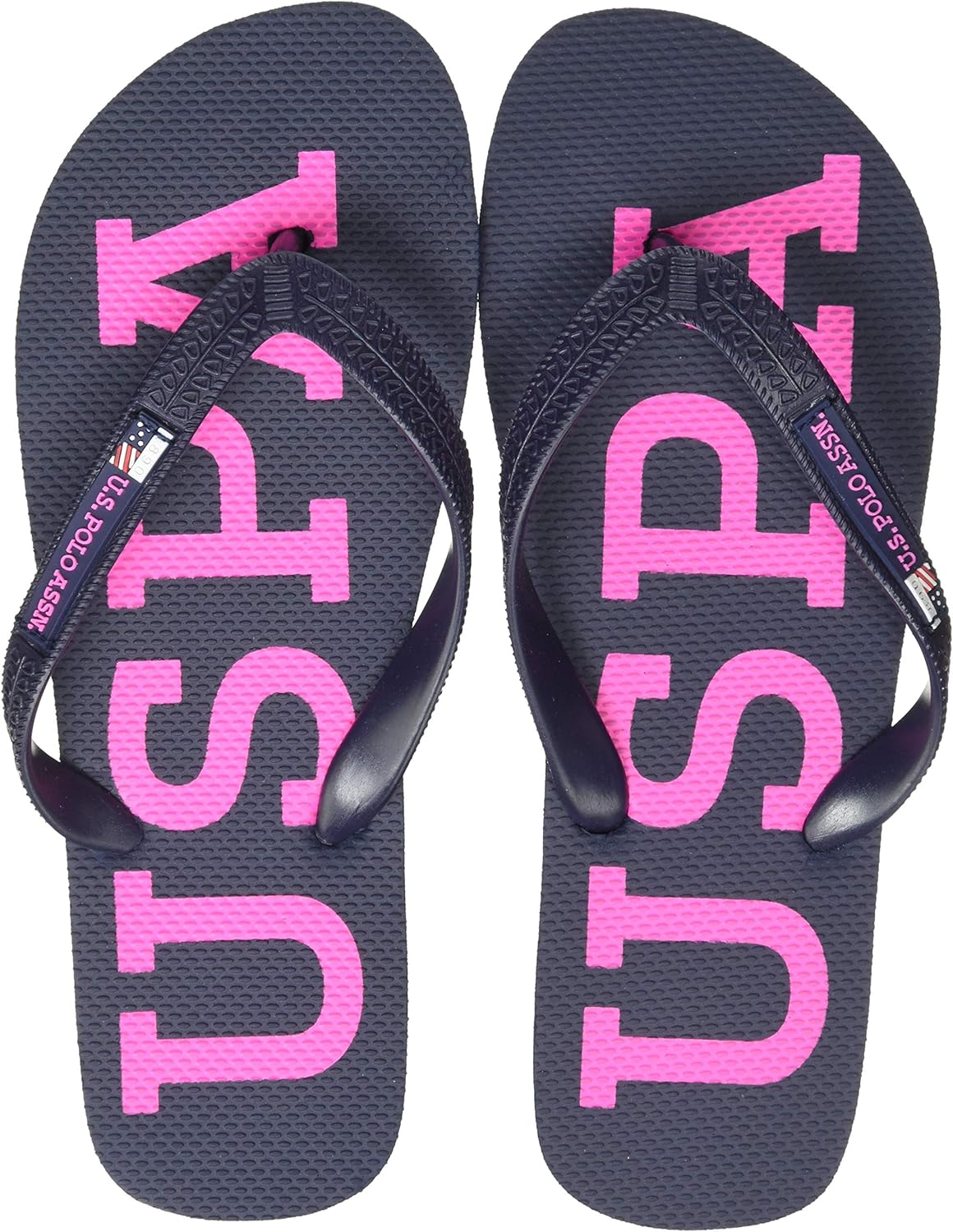 Amazon.com | U.S.POLO ASSN. Women's Flip Flop Sandals | Flip-Flops