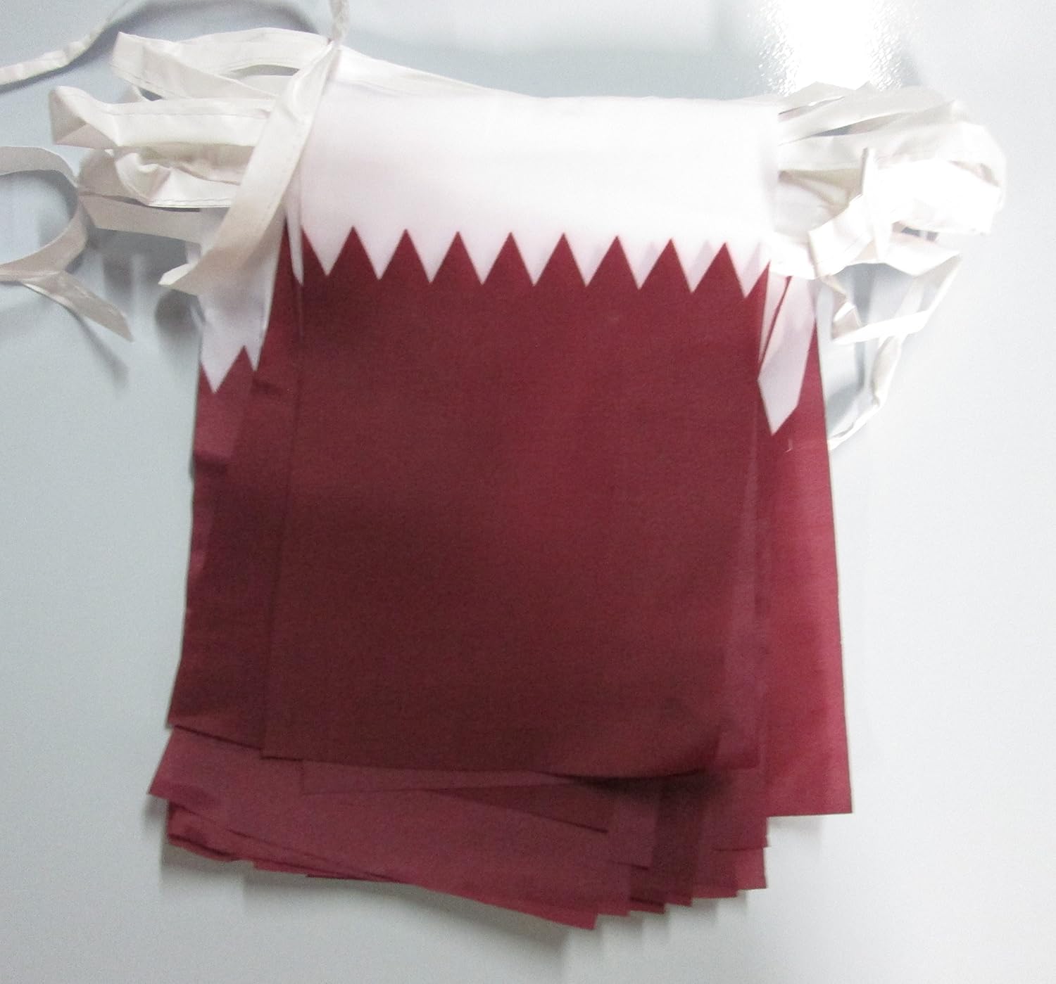 AZ FLAG Qatar 6 meters BUNTING Flag 20 flags 9” x 6” – Qatari STRING ...