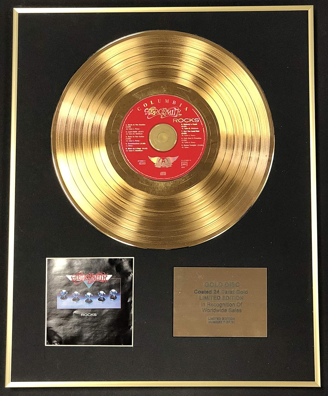 ゴールドディスク記念盾