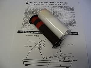 Amazon.com: Paymaster 875 Replacement Ink Ribbon (ALL Black) : Office ...