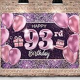Amazon.com: PAKBOOM Happy 49th Birthday Banner Backdrop - 49 Birthday Party Decorations Supplies ...