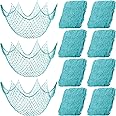 Amazon.com: 8 Pcs Fish Net Decorative Party Supplies 78.7 x 59 Inch ...