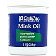 Amazon.com: Cadillac Mink Oil for Leather Boots Shoes - Waterproof ...