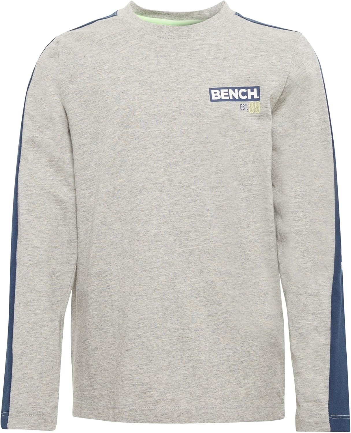 Bench Long Sleeve Tee T-Shirt À Manches Longues, Gris (Grey Marl Ma1023 ...