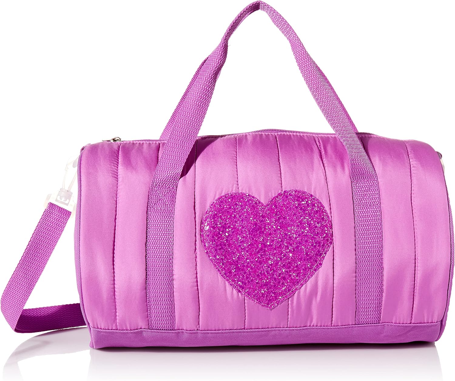 Stella & Max Kids' Small Cute Fun Duffle Bag, Purple, 14" x 8" x8 ...