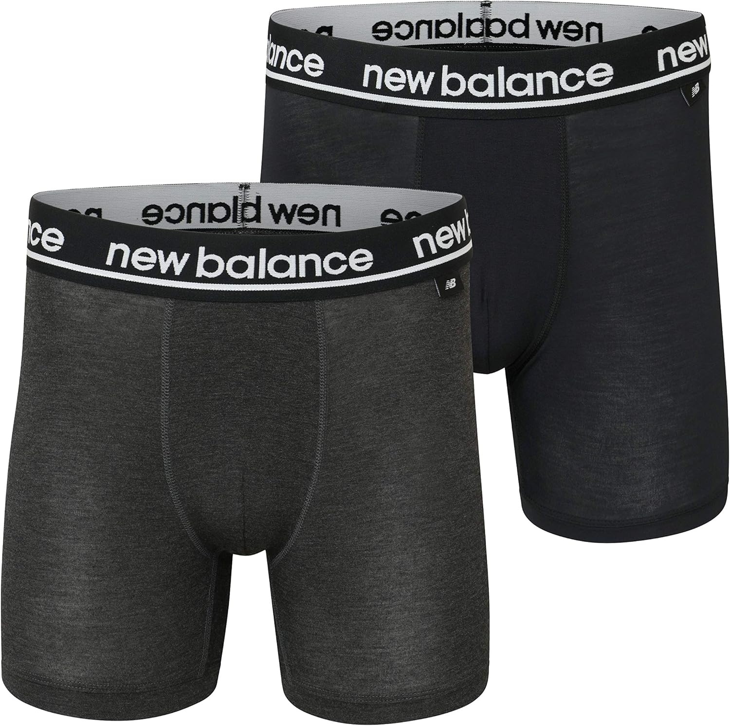 Amazon.com: New Balance Men's Viscose 5" Boxer Briefs (Pack of 2): Clothing