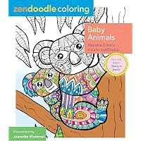 Amazon.com: Zendoodle Coloring: Baby Animals: Adorable Critters to ...