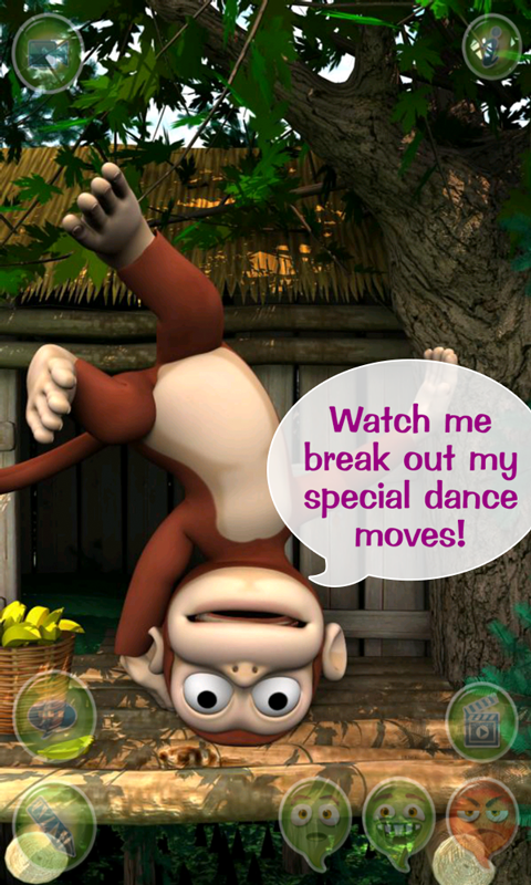 My Talky Mack Free: The Talking Monkey - Text, Talk And Play With A ...