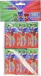 Amazon.com: Crayons | PJ Masks | Party Favor | 12 Packs: Toys & Games