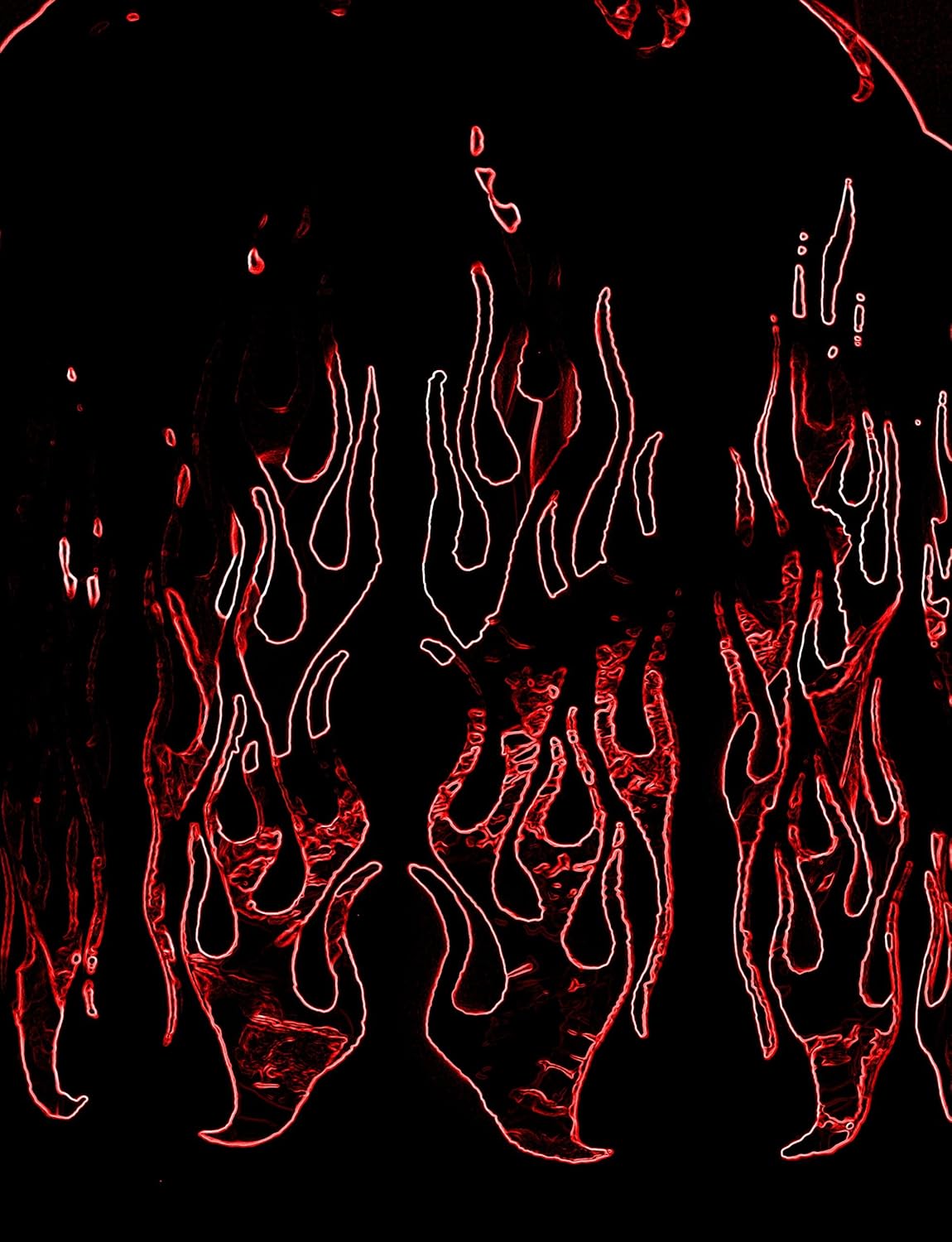 Amazon.com: Dancing Flames --- Fine Art Photography Print: Handmade