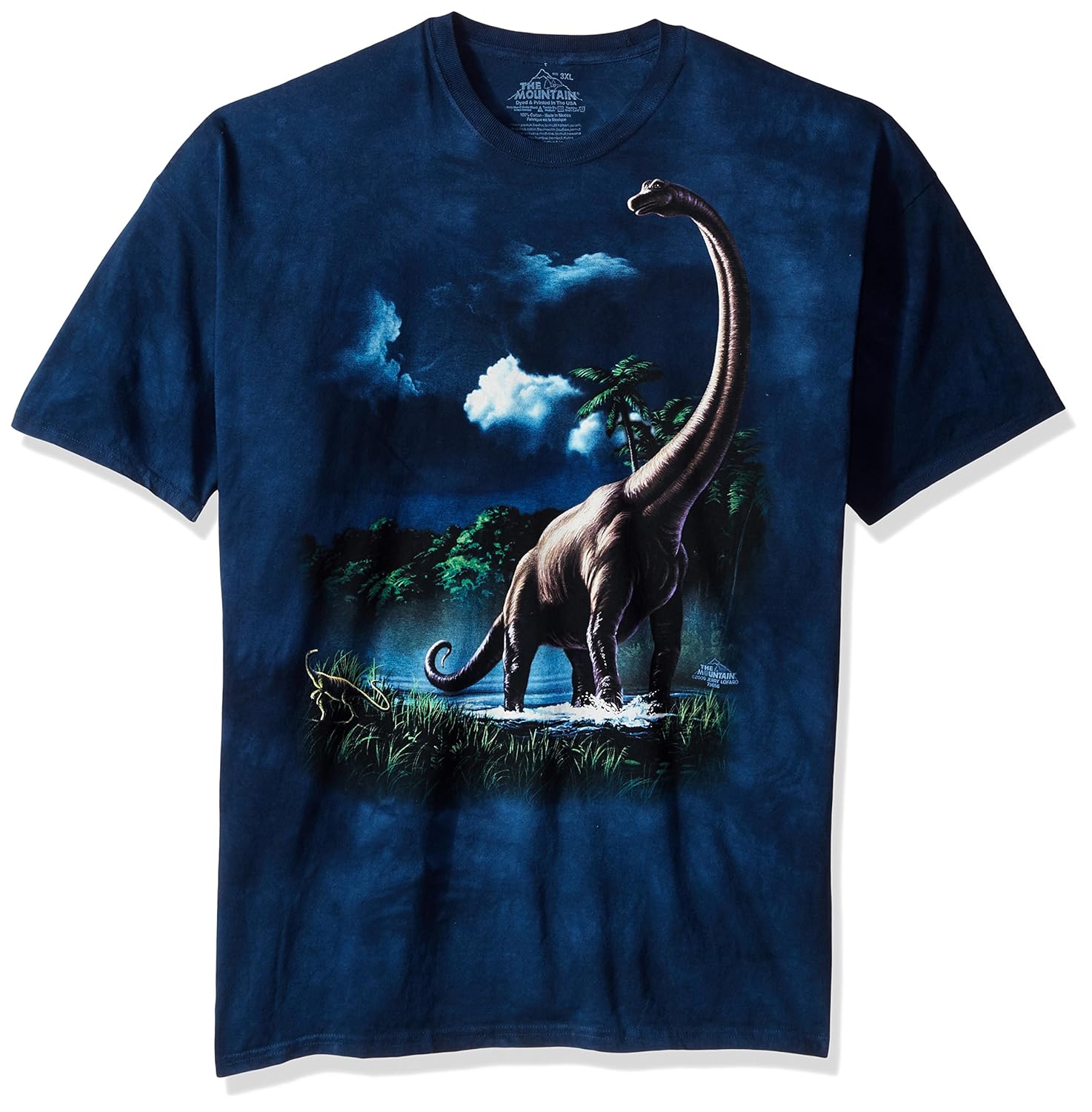 Buy The Mountain Brachiosaurus Dinosaur Adult/Child T-shirt at Amazon.in