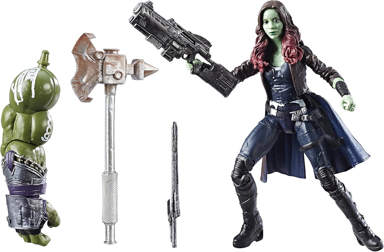 MARVEL E1371EL2 Best of Legends Series Gamora Action Figure, 6-Inch ...