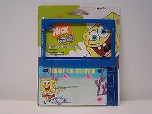Amazon.com: SpongeBob Squarepants License Plate Frame Kit: Everything Else
