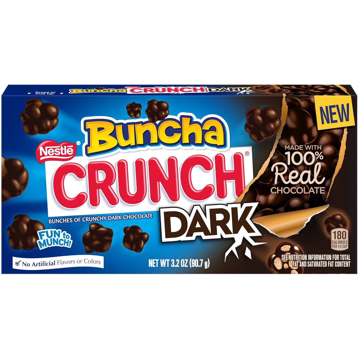Amazon.com : Nestle Buncha Crunch Dark Chocolate Candy, Perfect ...