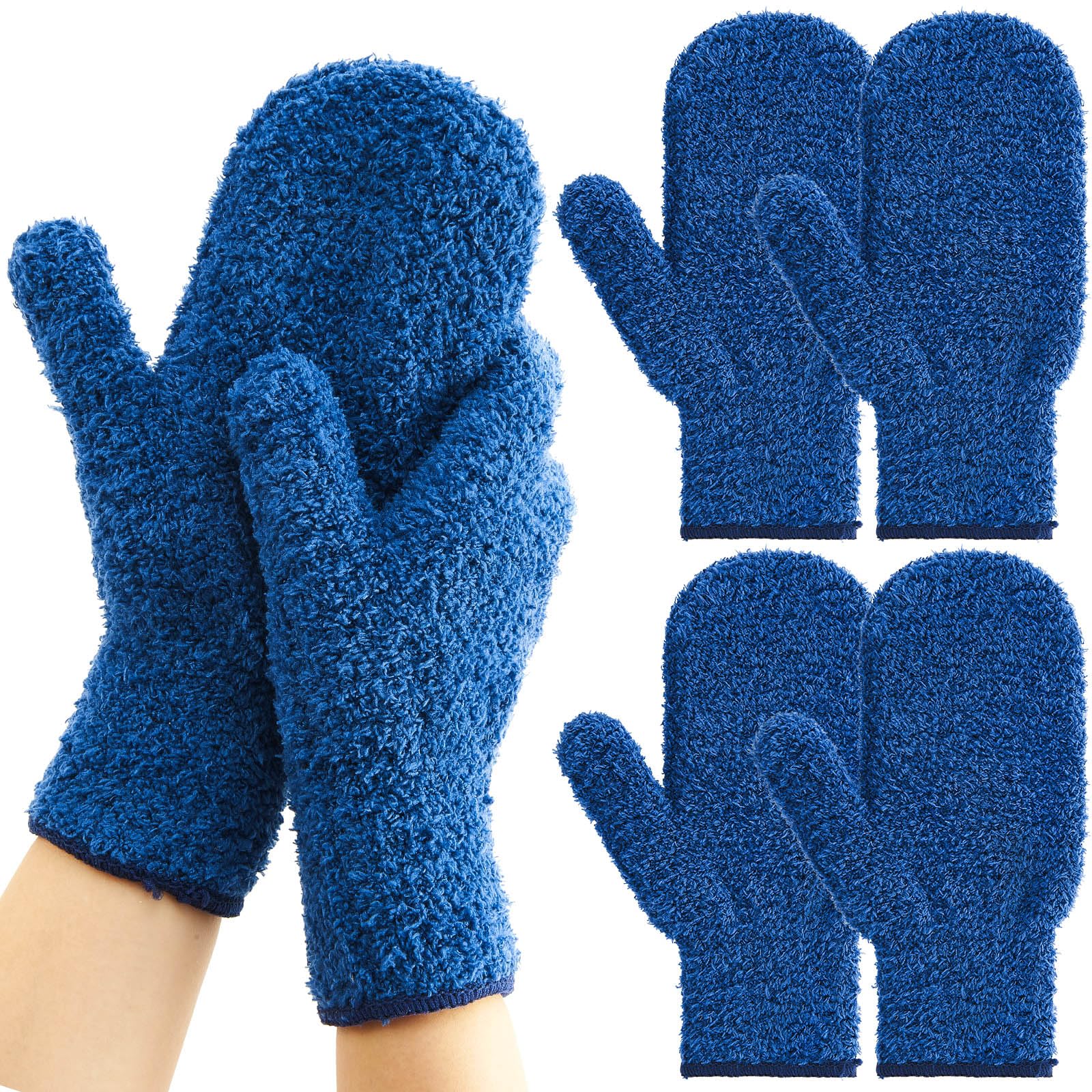 Teenyyou 2 Pairs Pool and Spa Cleaning Mitt Spa Scrubbing Mitt Pool ...
