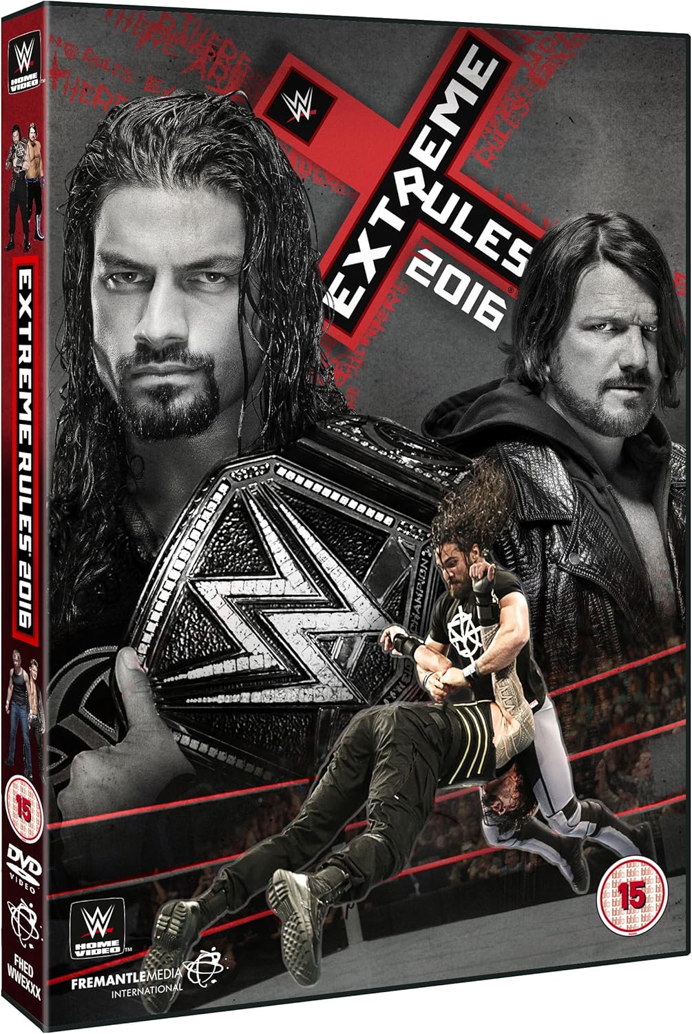 WWE: Extreme Rules 2016 [DVD]: Amazon.co.uk: Roman Reigns, Dean Ambrose ...