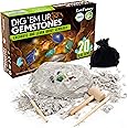 Amazon.com: LotFancy Gem Digging Kit for Kids, Gemstone Dig Kit, Gem ...