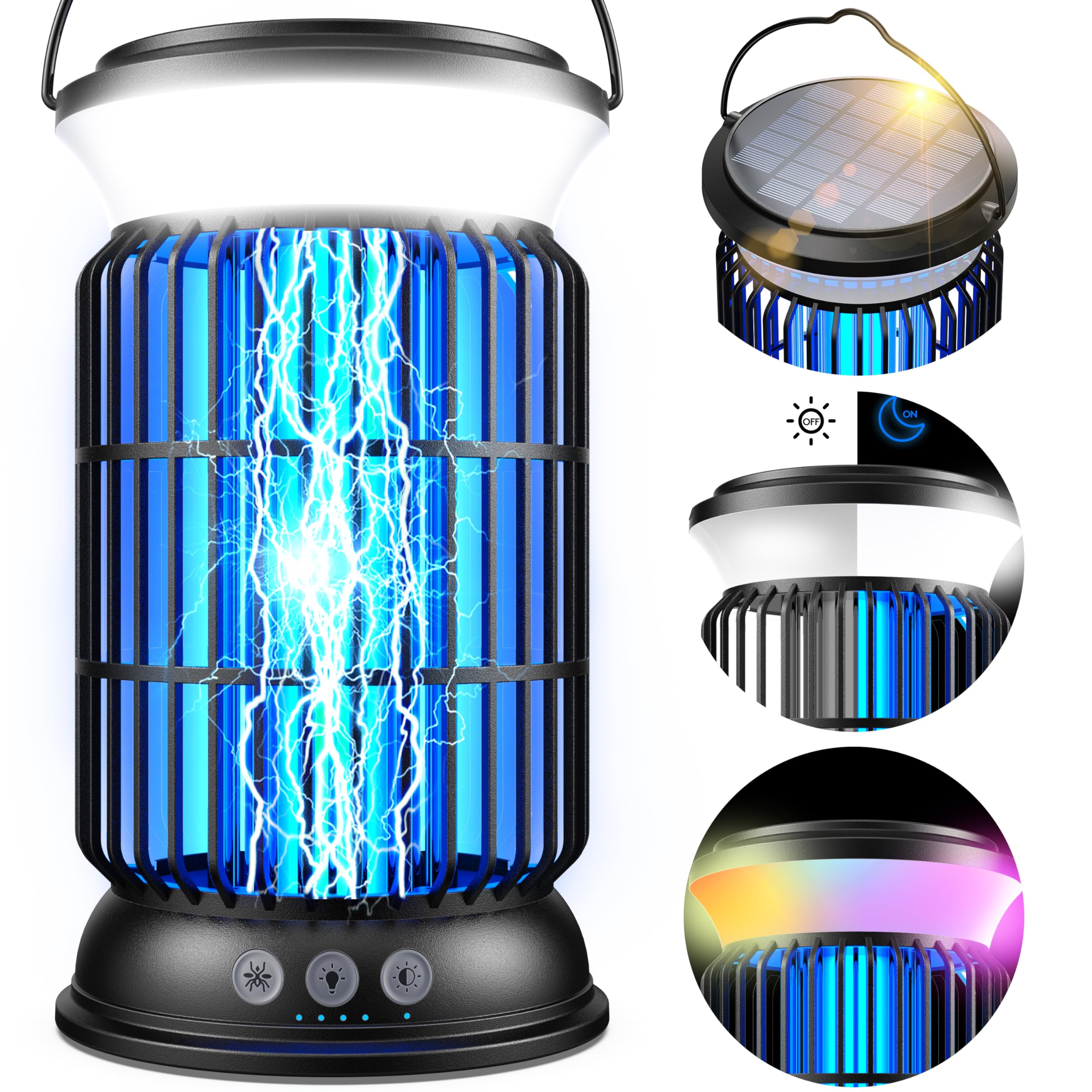 Mua Solar Bug Zapper Outdoor, Cordless Mosquito Zapper, Portable ...
