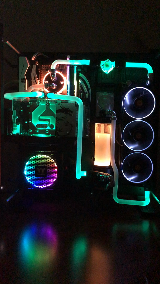 Amazon.com: Thermaltake Pacific RGB LED 6-Pack PETG G 1/4" Thread 16mm ...