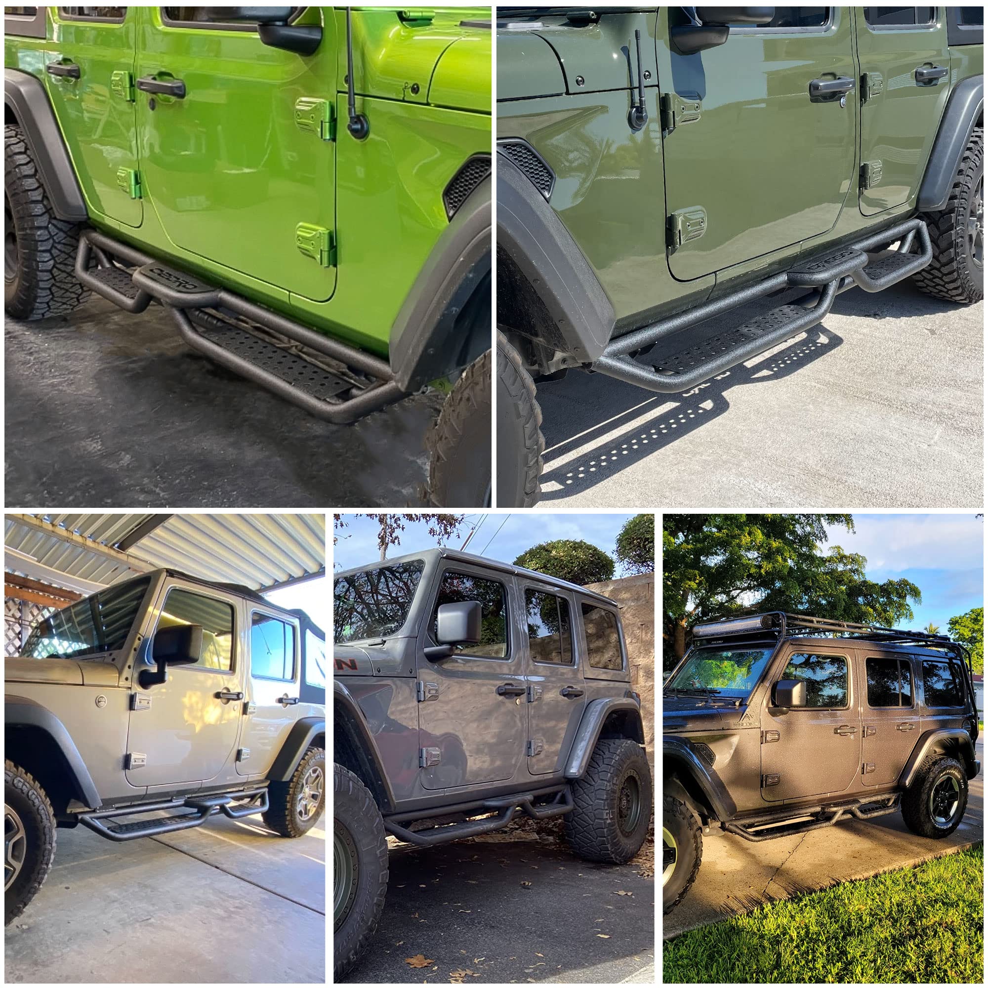 Mua OEDRO Running Boards with Two Stairs Design All-Steel Build, Bolt ...