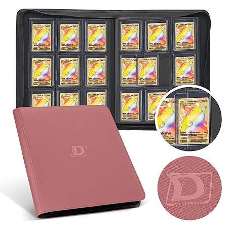 Mua Toploader Binder, Holds 288 Toploaders, 9 Pocket Top Loader Binders ...