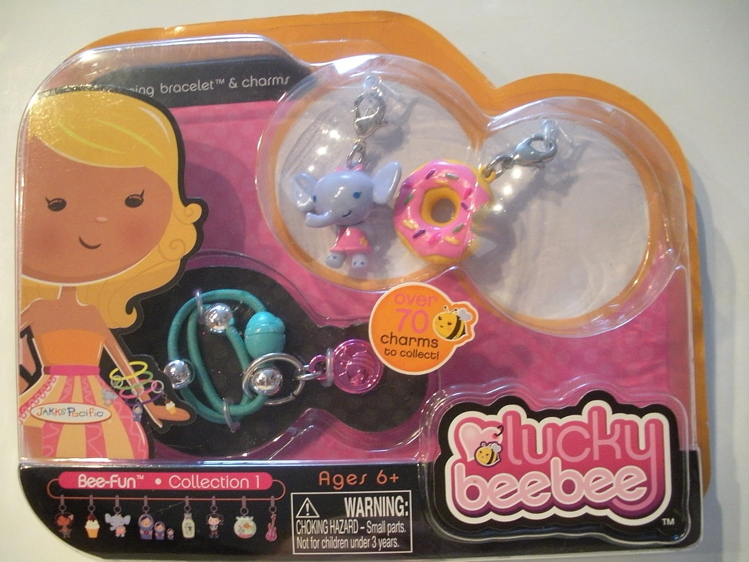 Amazon.com: Lucky Bee Bee Collection 1 - Charming Bracelet & Charms ...