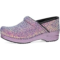 Amazon.com | Dansko Professional Glitter Slip-On Clogs for Women ...
