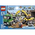 Amazon.com: LEGO City 4203 Excavator Transport : Toys & Games