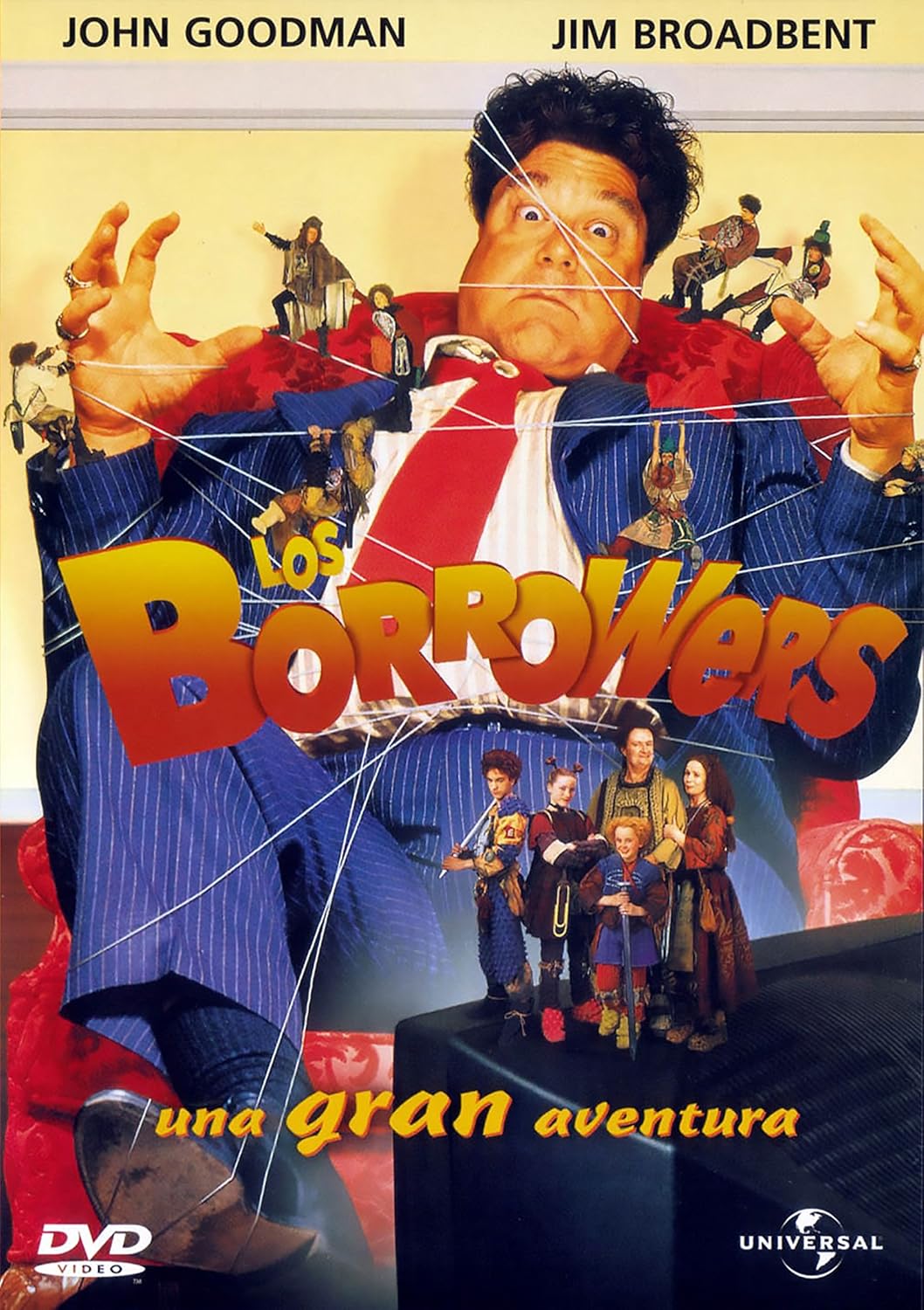 The Borrowers [DVD] [1997]: Amazon.co.uk: John Goodman, Jim Broadbent ...