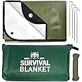 Amazon.com: Monterra Insulated Tarp, Emergency Survival Blanket, 60” x ...