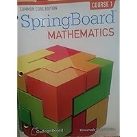 Amazon.com: Common Core Springboard Mathematics- Consumable Student ...