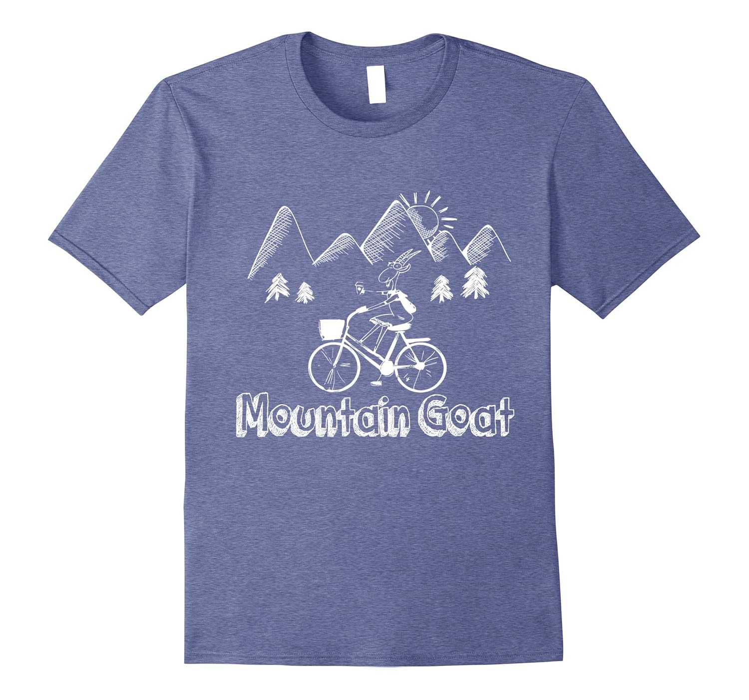 Mountain Bike Goat Riding Bicycle Cycling T Shirt-Art – Artvinatee