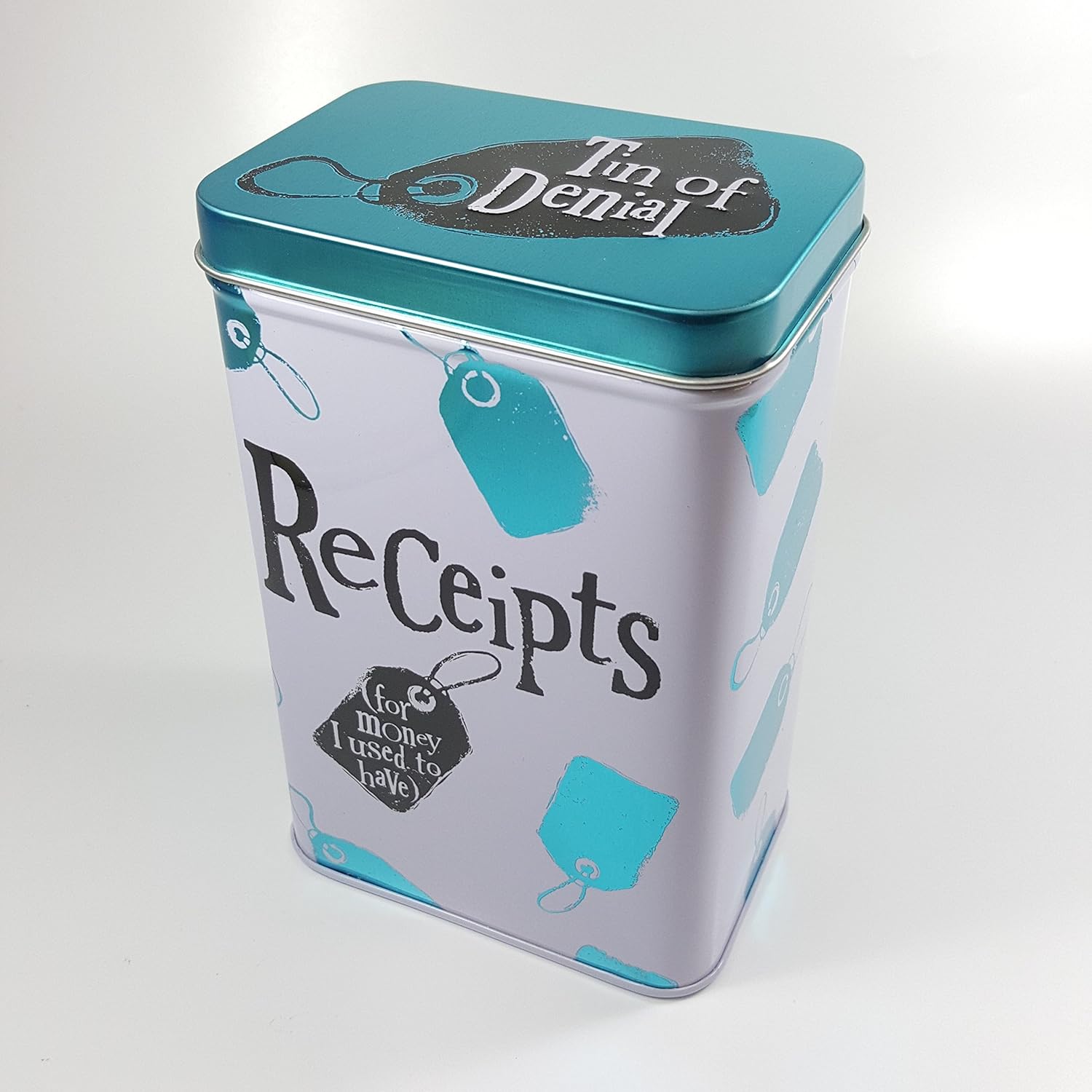 RECEIPTS TIN STORAGE TIN Amazon co uk Kitchen Home receipts-tin-storage-tin-amazon-co-uk-kitchen-home