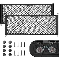 Amazon.com: RED WOLF 2 Layer Small Mesh Cargo Net Elastic Storage ...