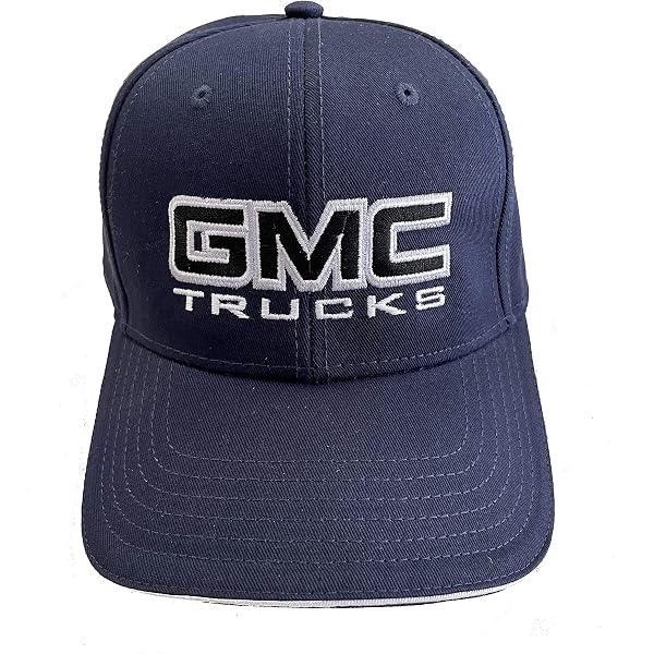 Custom Logo Hats GMC Logo Cap - Black Embroidered Hat For GMC Truck And ...