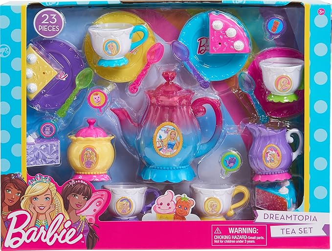 Amazon.com: Barbie Dreamtopia Tea Set: Toys & Games