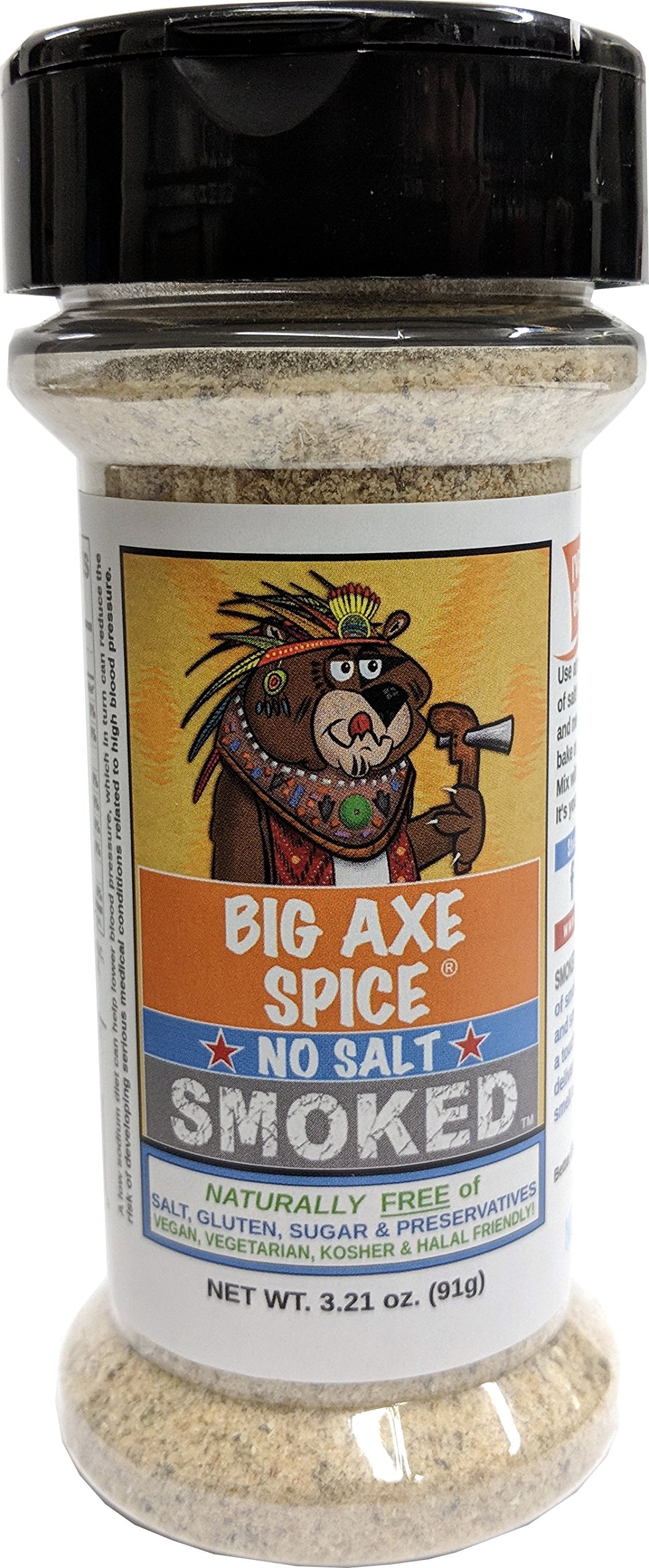 Amazon.com : Big Axe Spice FIRE AXE - Sodium Free EXTRA HOT Herb ...