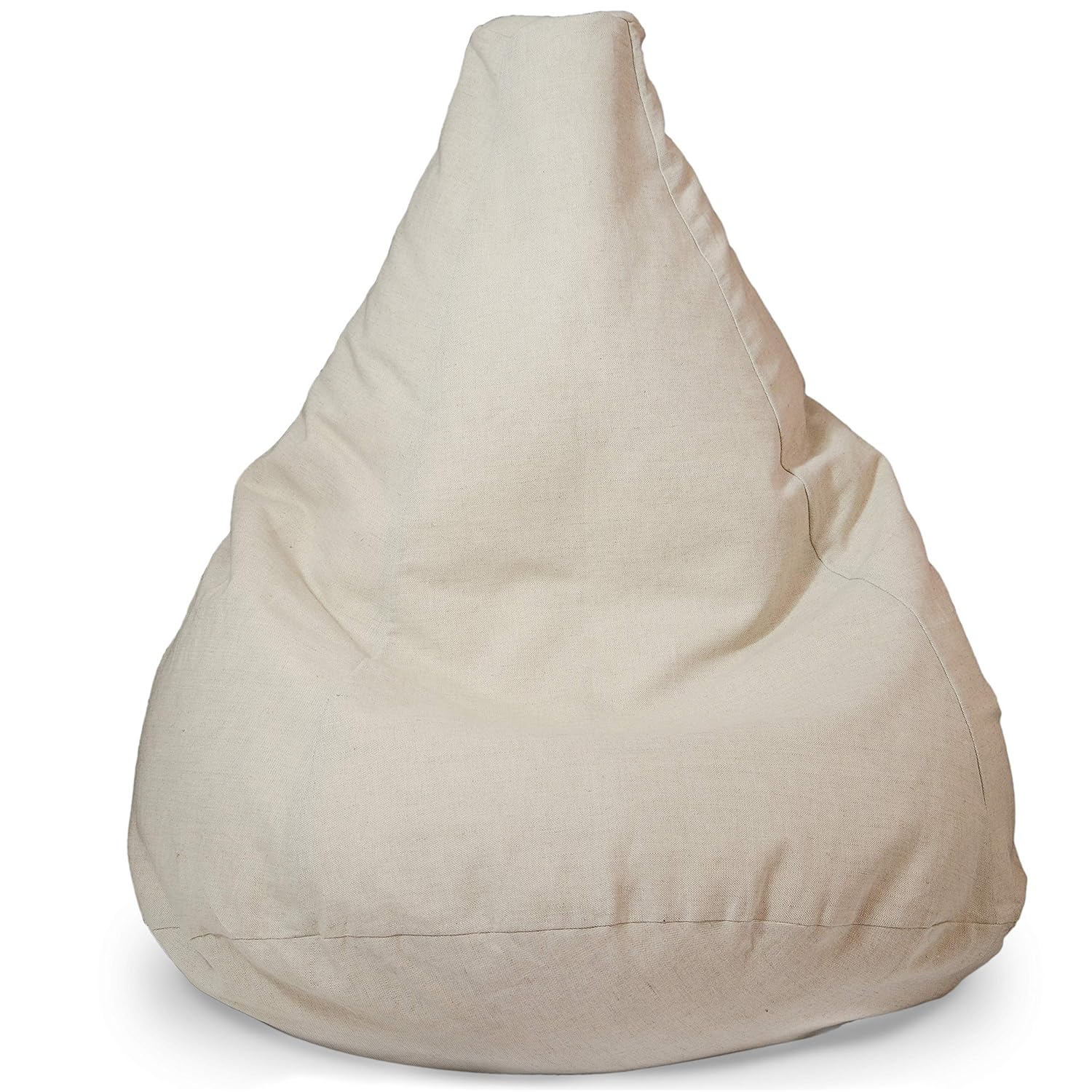 Sitzsack Natur Leinen Bezug Skandinavischer Stil Minimalistisch ...