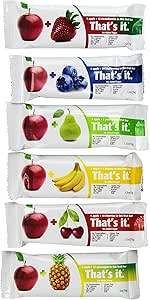Amazon.com: That's it Super Sampler, Pack of 12, (2 Apple+Blueberry, 2 ...