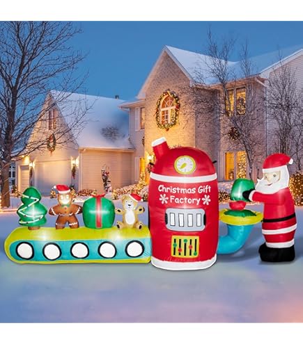 Santa Land Here Runway Lights