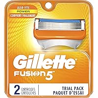 Amazon.com: Gillette Fusion5 Men's Razor Blades, 2 Blade Refills ...
