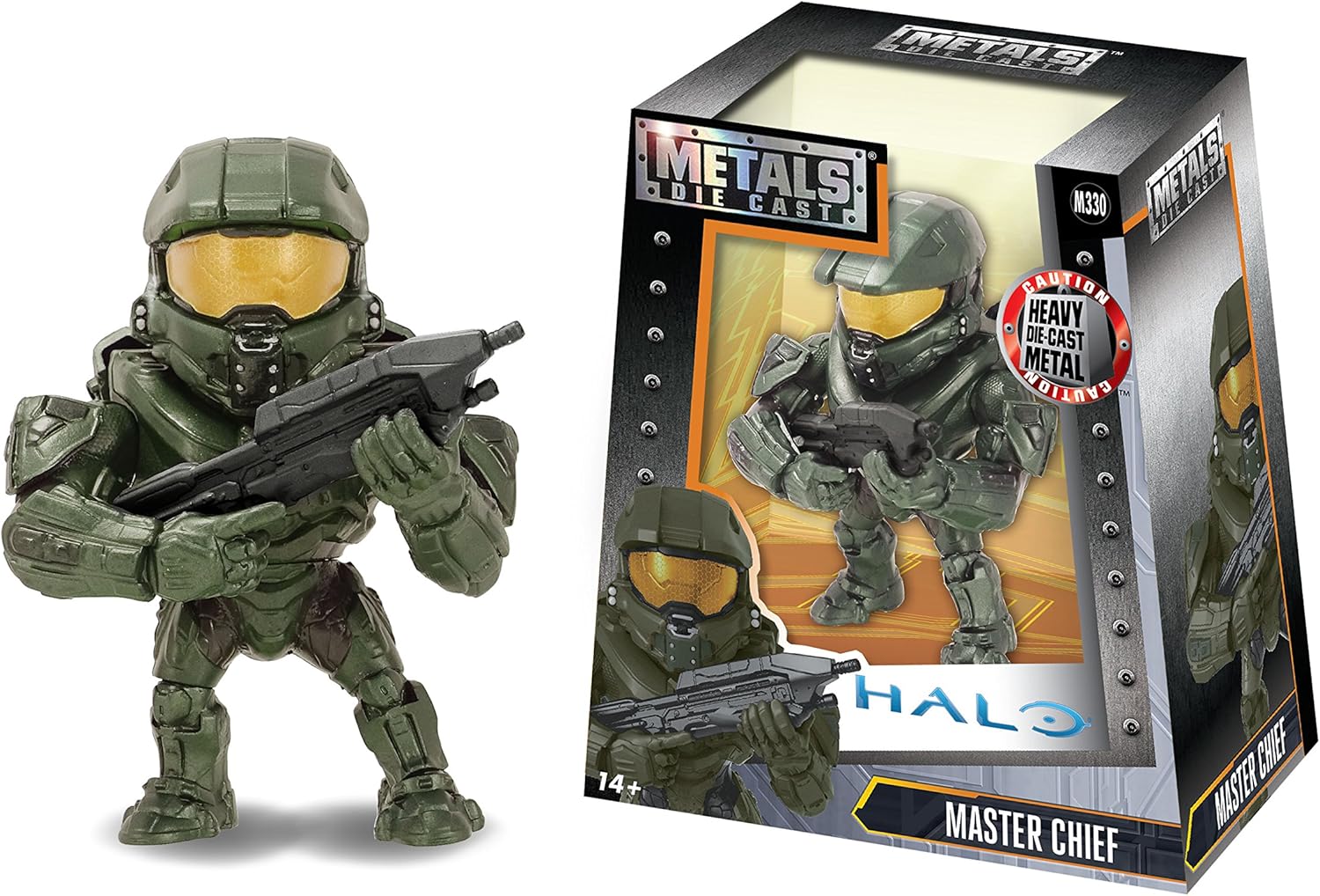MetalS Halo Master Chief Collectible Toy Figure: Amazon.com.mx: Juegos ...