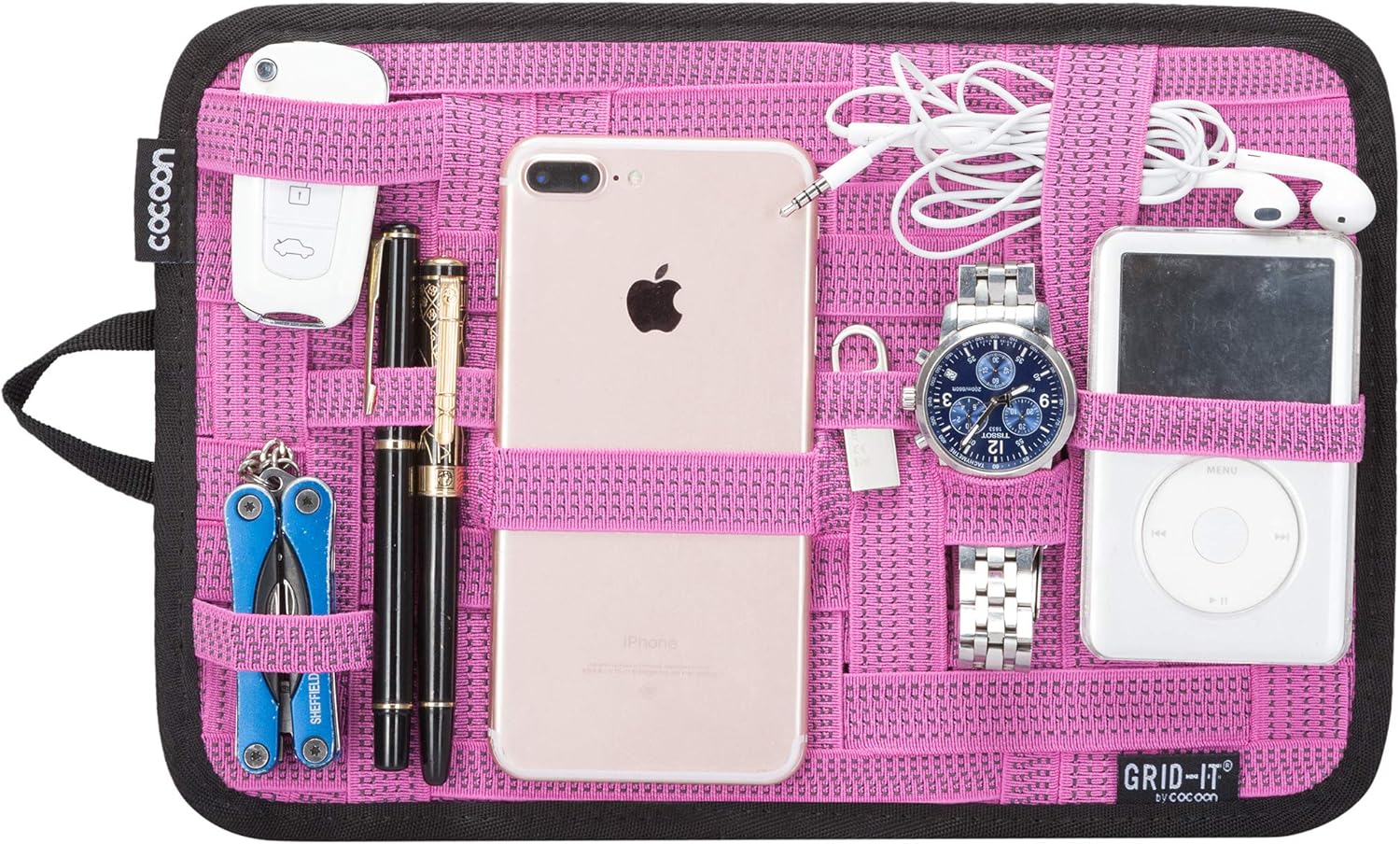 Cocoon Innovation GRID-IT! Organizer Medium 12 Inch x 8 Inch, Pink ...