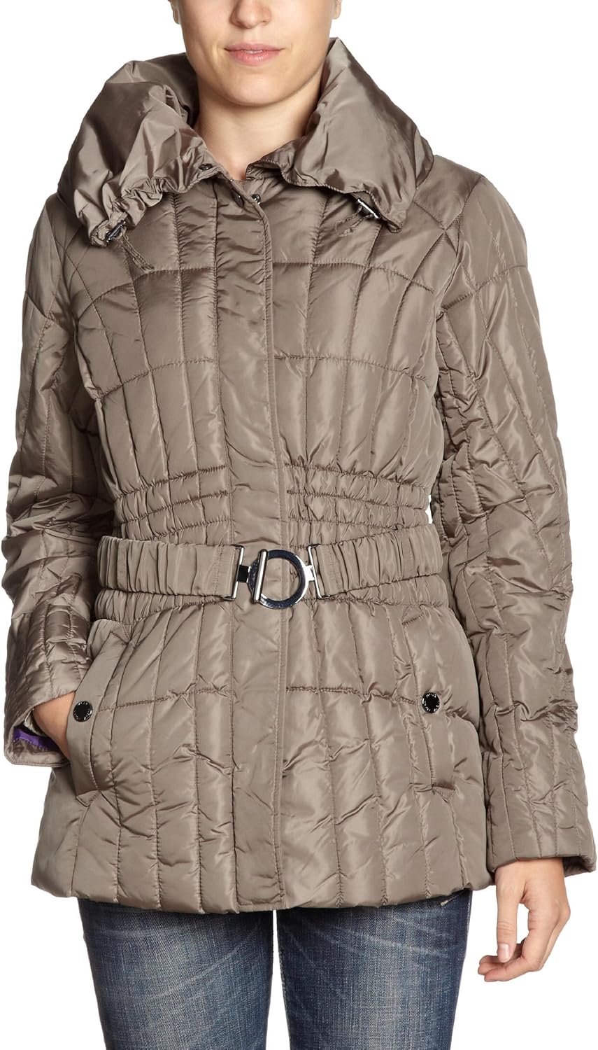 MEXX Women's Jacket N1ME3164 Brown UK 8: Amazon.co.uk: Clothing